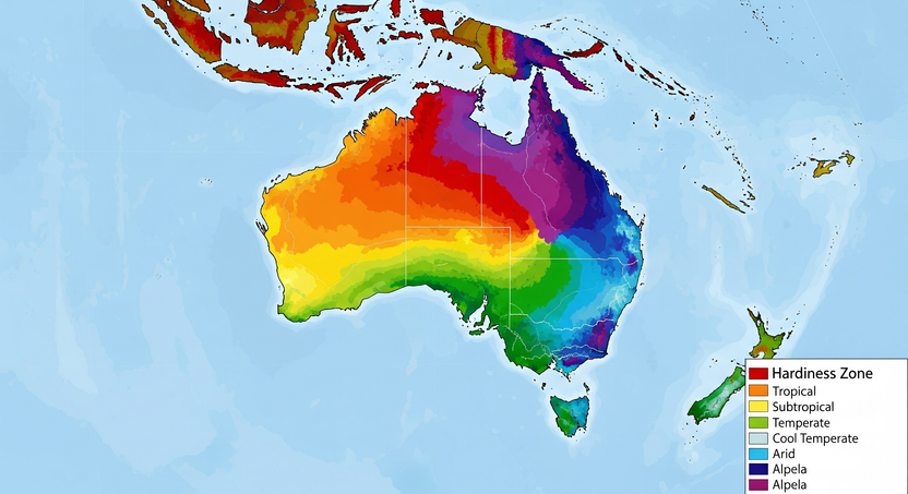 Australian Plant Hardiness Zones: Mastering Your Climate for Gardening ...